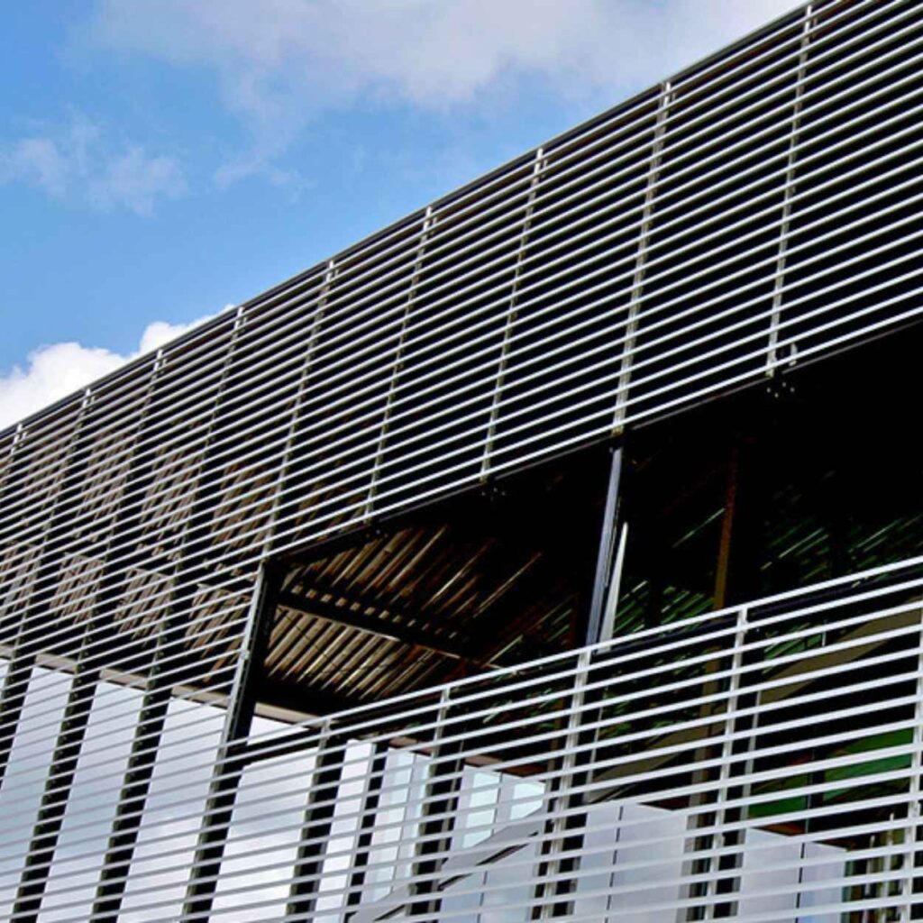 Open Facade Systems in Kerala | Hunter Douglas Sun Louvers
