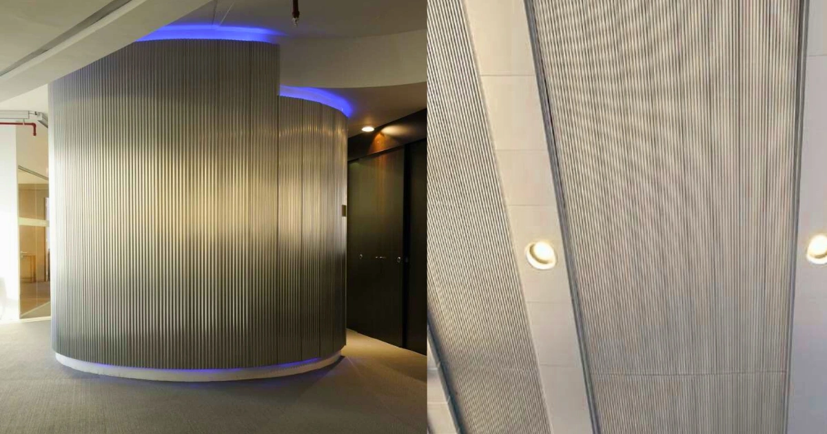 Miniwave Facade in Kerala | Metal Wall Cladding by Hunter Douglas